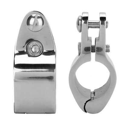 Set of 2 Stainless Steel Marine Hinged Upper Jaw Slide Hardware ...