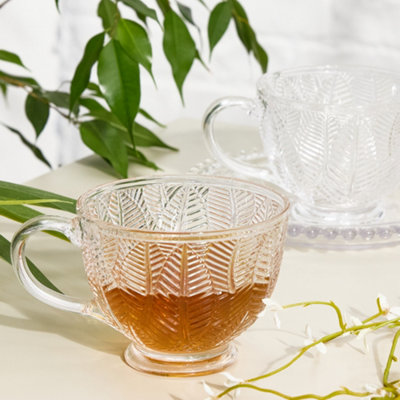 Thin glass coffee cups store