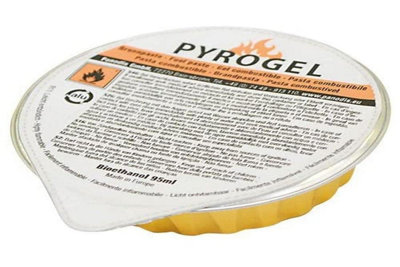 Set of 3 Fuel Gel Packs for Camping