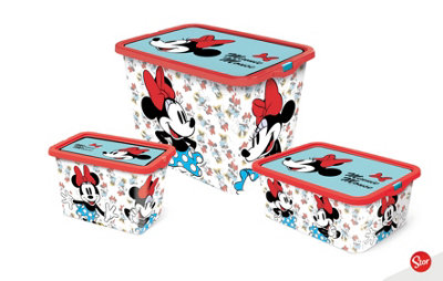 Set of 3 Minnie Vintage Storage Box's | DIY at B&Q