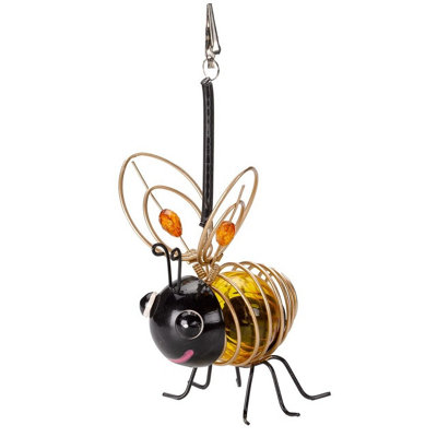 Set of 3 Solar Powered Bee Lights - Weather Resistant Novelty Outdoor ...