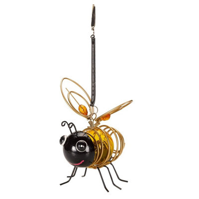 Set of 3 Solar Powered Bee Lights - Weather Resistant Novelty Outdoor ...