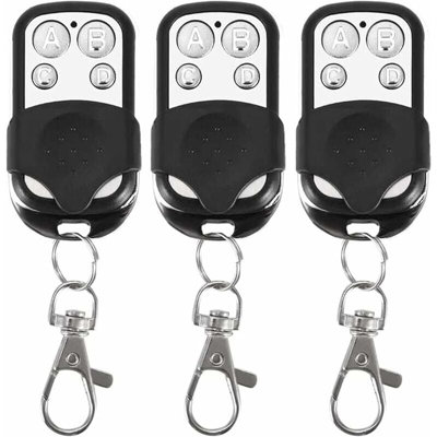 Set of 3 universal remote controls for automatic doors 315MHz frequency ...