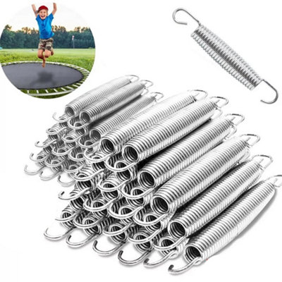 Set of 36 Heavy-Duty Galvanised Trampoline Replacement Springs, 5.5 ...