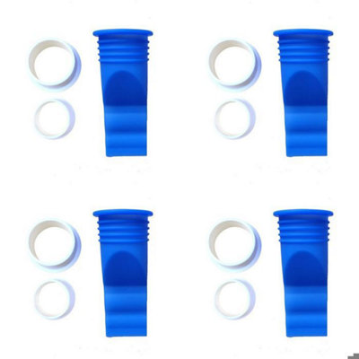 Set of 4 Adjustable Backflow Preventer Siphons Multicolor Check Valve ...