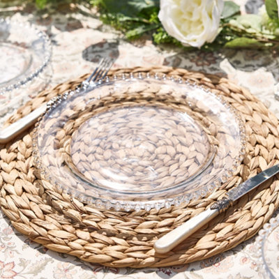 Set of 4 Bella Perle Dinner Plates Serving Dish Mother's Day Gift Set ...