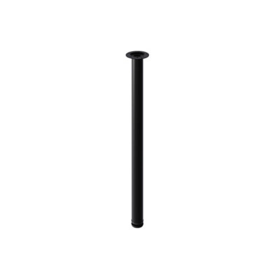 Set of 4 Black Metal Round Table Legs Furniture Legs for Dining Table ...