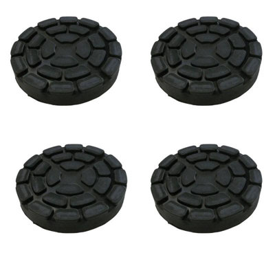 SET OF 4 PADS Ravaglioli 2 Post Car Lift Ramp Rubber Pads - 150 mm ...