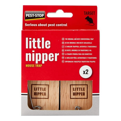 Set of 4 Pest-Stop Little Nipper Mouse Trap