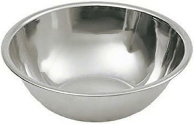 Set Of 4 Stainless Steel Deep Mixing Bowl Kitchen Cooking Salad Fruit ...