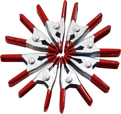 Set Of 40 Metal Market Stall 2 Inch Spring Clamps Clips Tent Tarpaulin ...