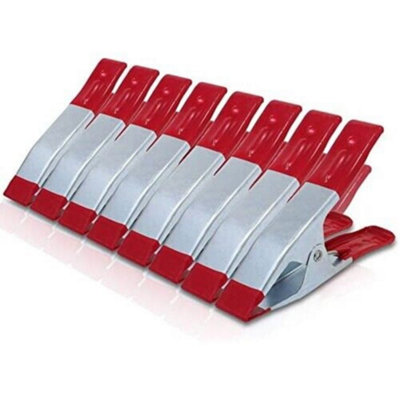 Set Of 40 Metal Market Stall 2 Inch Spring Clamps Clips Tent Tarpaulin ...