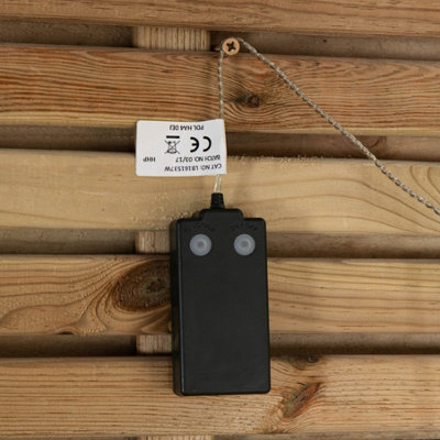 Set of 5 Premier Battery Edison Bulbs with 40 Cool White Pin Wire LEDs ...