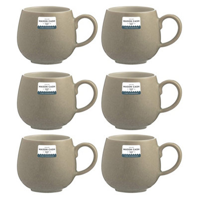 Set of 6 Reactive Stone Mug 350ml at B&Q