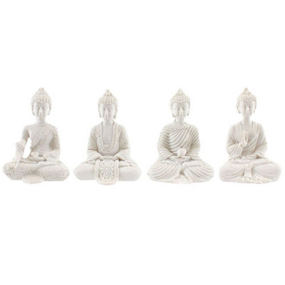Set of Mini Buddha Figurines for Decor