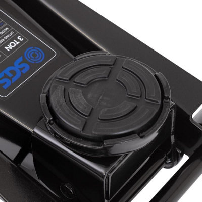 SGS 3 Tonne Heavy Duty Trolley Jack, Hydraulic, Steel - 465mm Max. Lift ...