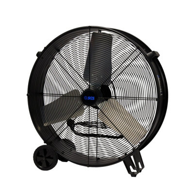 SGS 76cm Super Cooling Drum Fan 3-Speed, Aluminium Vanes, Side Handles ...