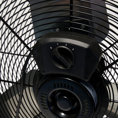 SGS 76cm Super Cooling Drum Fan 3-Speed, Aluminium Vanes, Side Handles ...
