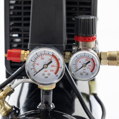 SGS 8 Litre Portable Air Compressor Direct Drive, 4.2CFM, 1.1HP ...