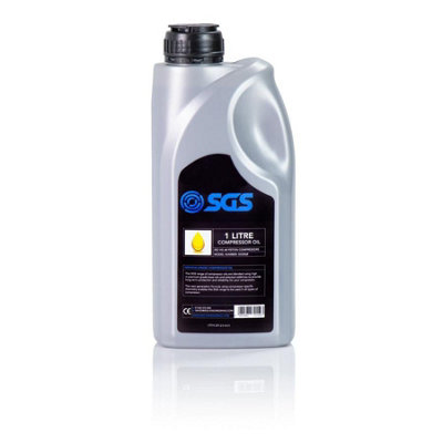 SGS Air Compressor Oil 1 Litre, Blended High VI Premium Grade ...