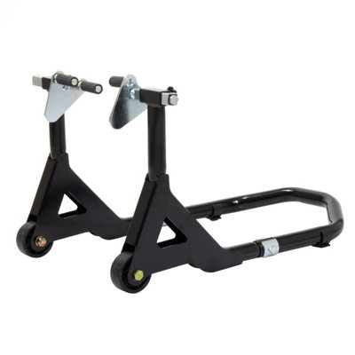SGS Motorcycle Front Wheel Paddock Stand - 200 Kg Load, Motor Bike ...