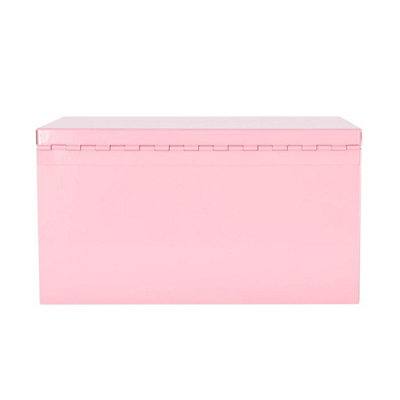 SGS Pink Mini Tool Box Metal 2 Drawers For DIY Crafts Home 27.5x15x15cm ...