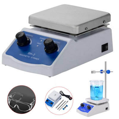 SH-2 Magnetic Stirrer Hot Plate Mixer Stirring Liquid Mixing 1000ml ...