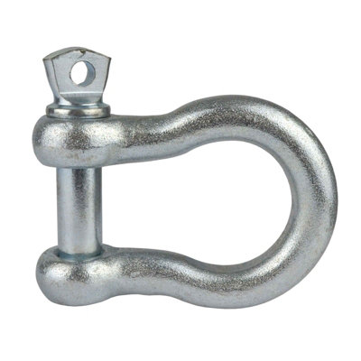 Shackle / Rope Shackle / Ratchet Strap Shackle Galvanised (pair) Tow Rope