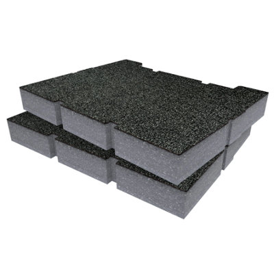 Shadow Foam Erbauer Connecx Drawer System Chest Foam Inserts (Grey 50mm)