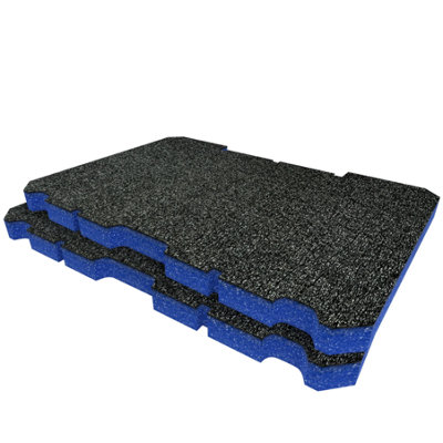 Shadow Foam Flex STACK PACK Medium Box Foam Inserts Easy To Clean (Blue ...