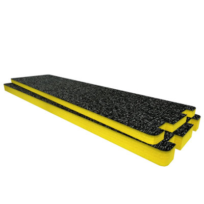 Shadow Foam HASTA Extra Large Wheeled Hard Case Foam Insert Yellow