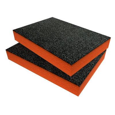 Shadow Foam Makita MakPac Clear Lid Organiser Case Foam Inserts (Orange ...