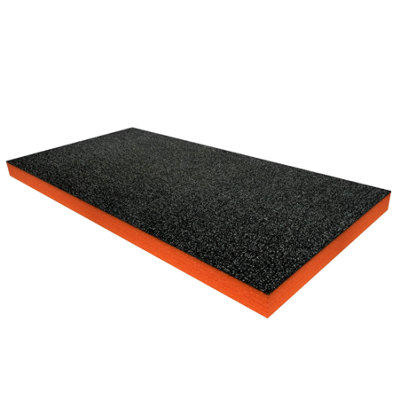 Shadow Foam Medium Sheet 1000 x 500mm Cut and Peel Foam (Orange 50mm)