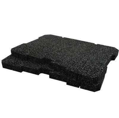 Shadow Foam Milwaukee Packout Box Foam Inserts Cut and Peel Foam (Black ...