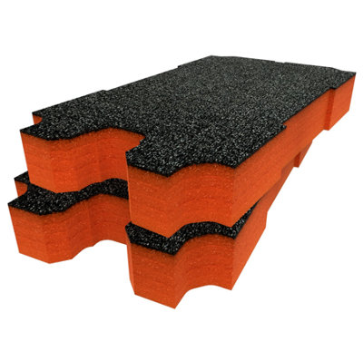 Shadow Foam Milwaukee Packout Compact Box Foam Inserts Cut and Peel ...