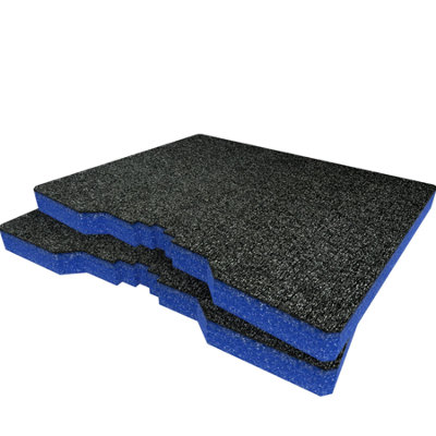 Shadow Foam Milwaukee Packout Crate Inserts Cut and Peel Foam (Blue 30mm)