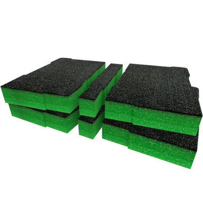 Shadow Foam Milwaukee Packout Organiser Foam Insert Cut and Peel Foam ...
