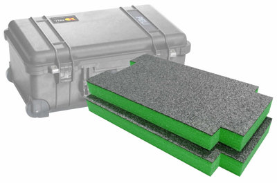 Shadow Foam Peli 1510 Foam Inserts (Base) Cut and Peel Foam (Green 50mm)