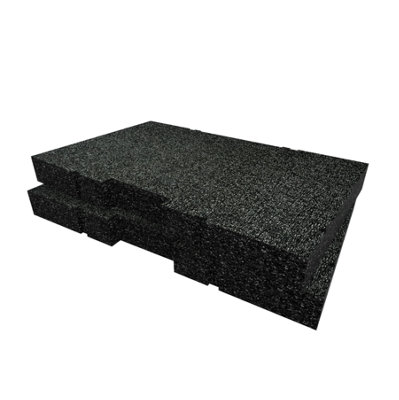Shadow Foam QBRICK ONE 200 2.0 Foam Inserts Cut and Peel Foam (Black 50mm)