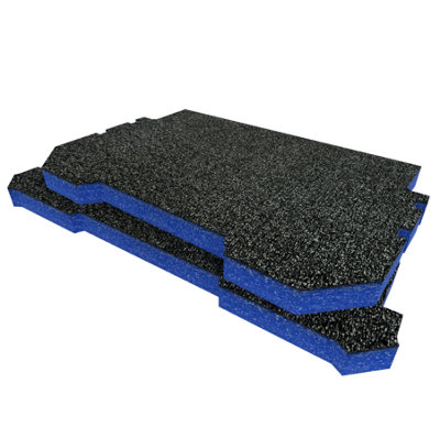 Shadow Foam Ryobi LINK Trolly Suitcase Foam Inserts Easy To Clean (Blue ...