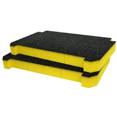Shadow Foam Tactix Mobile Tool Chest Foam Inserts (Yellow 50mm)