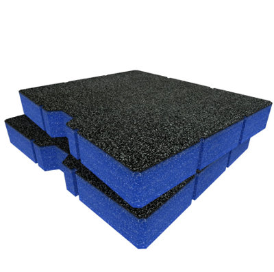 Shadow Foam Toughbuilt StackTech 3 XL Drawer Foam Inserts Easy To Clean ...