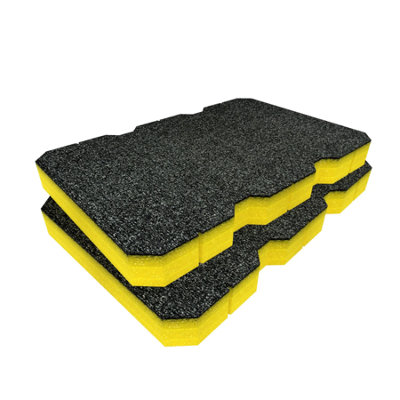 Shadow Foam Toughbuilt StackTech Compact Organiser Foam Inserts (Yellow ...
