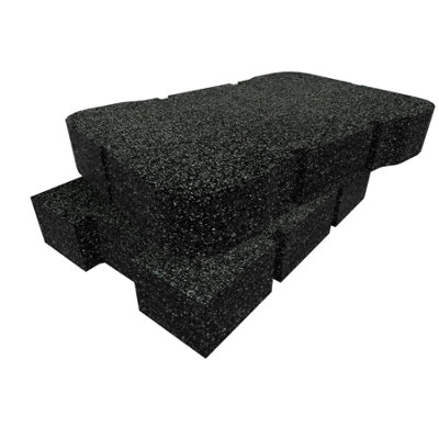 Shadow Foam Toughbuilt StackTech Compact Tool Box Foam Inserts (Black 50mm)