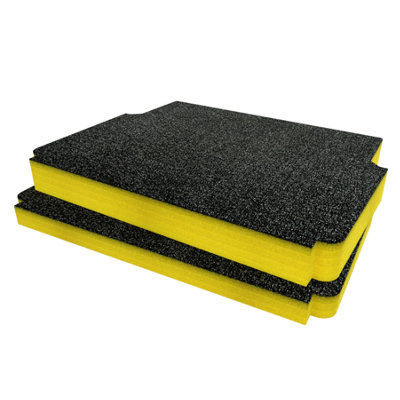 Shadow Foam Toughbuilt StackTech Rolling Tool Box Foam Inserts (Yellow ...