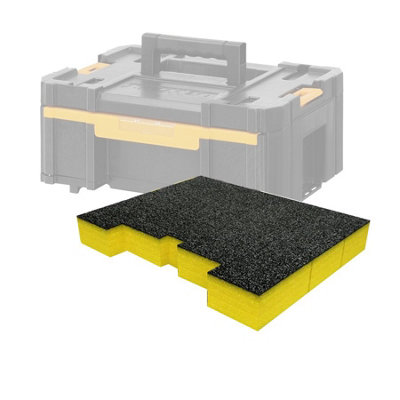 SHADOWFOAM SFI-DTSD150Y DEWALT TSTAK DEEP BOX INSERT SINGLE PACK 50MM ...