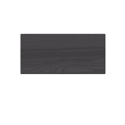 Shaker Kitchen Drawer Front Oak Grain Graphite 5 Piece Foil Wrapped 140X296