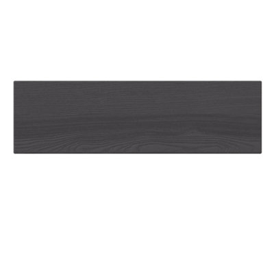 Shaker Kitchen Drawer Front Oak Grain Graphite 5 Piece Foil Wrapped 175X596