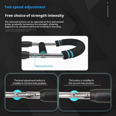 Shaker Twister Arm Trainer,Workout Equipment,Adjustable Chest Expander ...