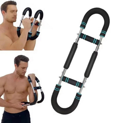 Shaker Twister Arm Trainer Workout Equipment Adjustable Chest Expander ...